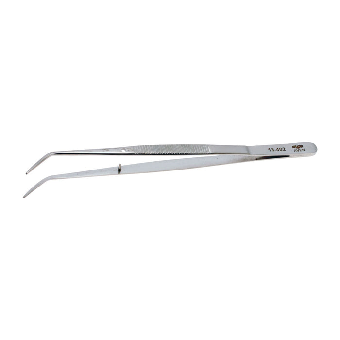 Aven College Forceps w/Alignment Pin Curved Tips 6 inches ...