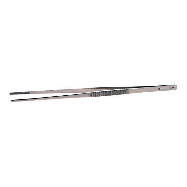 Aven Forceps - Straight Serrated Tips 12 inches — starboardtechnology