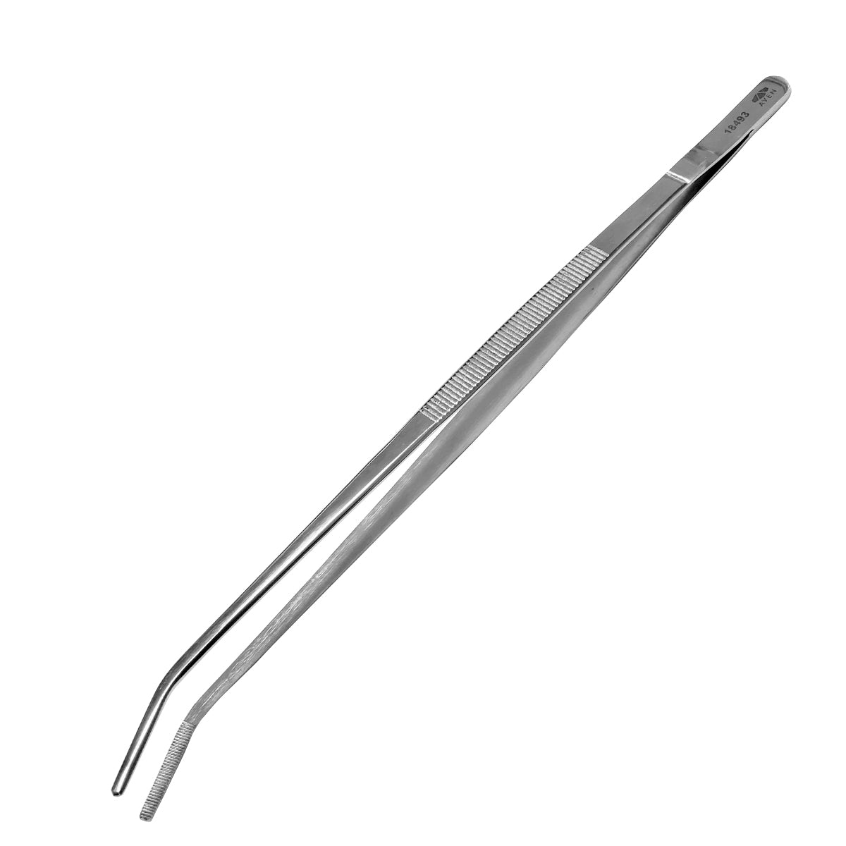 Aven Forceps Bent Serrated Tips 12 inches — starboardtechnology