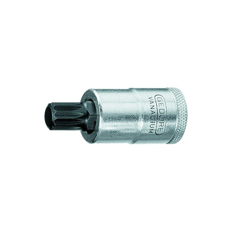 Gedore 6159430 Screwdriver Bit Socket 1/2 Inch Drive, XZN M10 ...