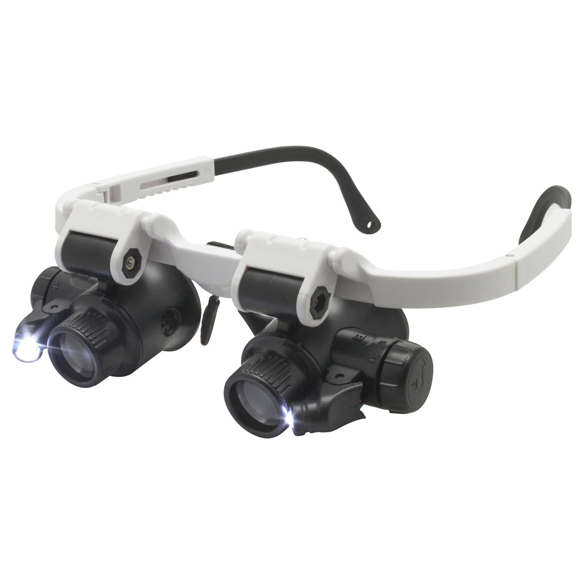 Eye Loupe Inspection Goggles with LEDs [6x - 25x] — starboardtechnology