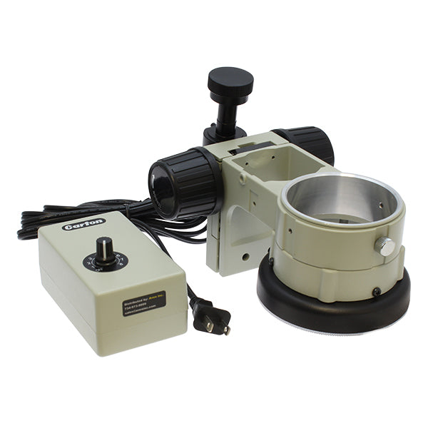 E-Arm Focus Mount w/ Integrated LED Ring Light and Brightness Controll ...