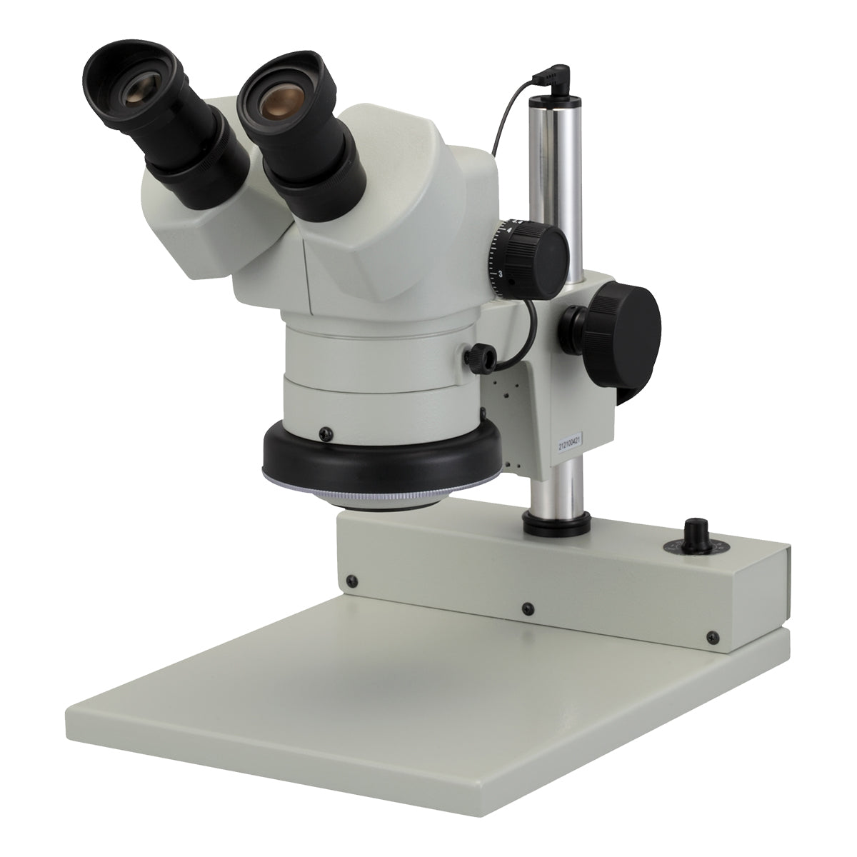 DSZ-44 Stereo Zoom Binocular Microscope on Stand PLED — starboardtechnology