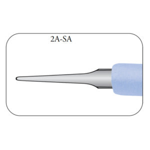 Swanstrom 2A-SAH Tweezers, Rounded Flat Tip, ESD Foam — starboardtechnology