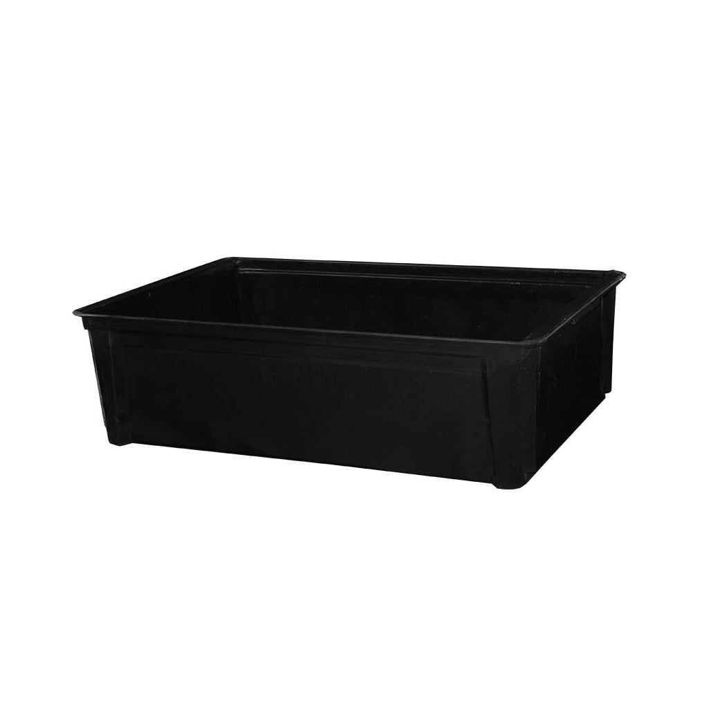 MFG Tray 814300 Stacking Box, ESD Safe, 25.75" L x 15.75" W x 7.25" H ...