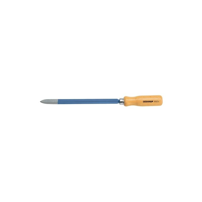 Gedore 8782000 Three-edged flat ground scraper 200 mm — starboardtechnology