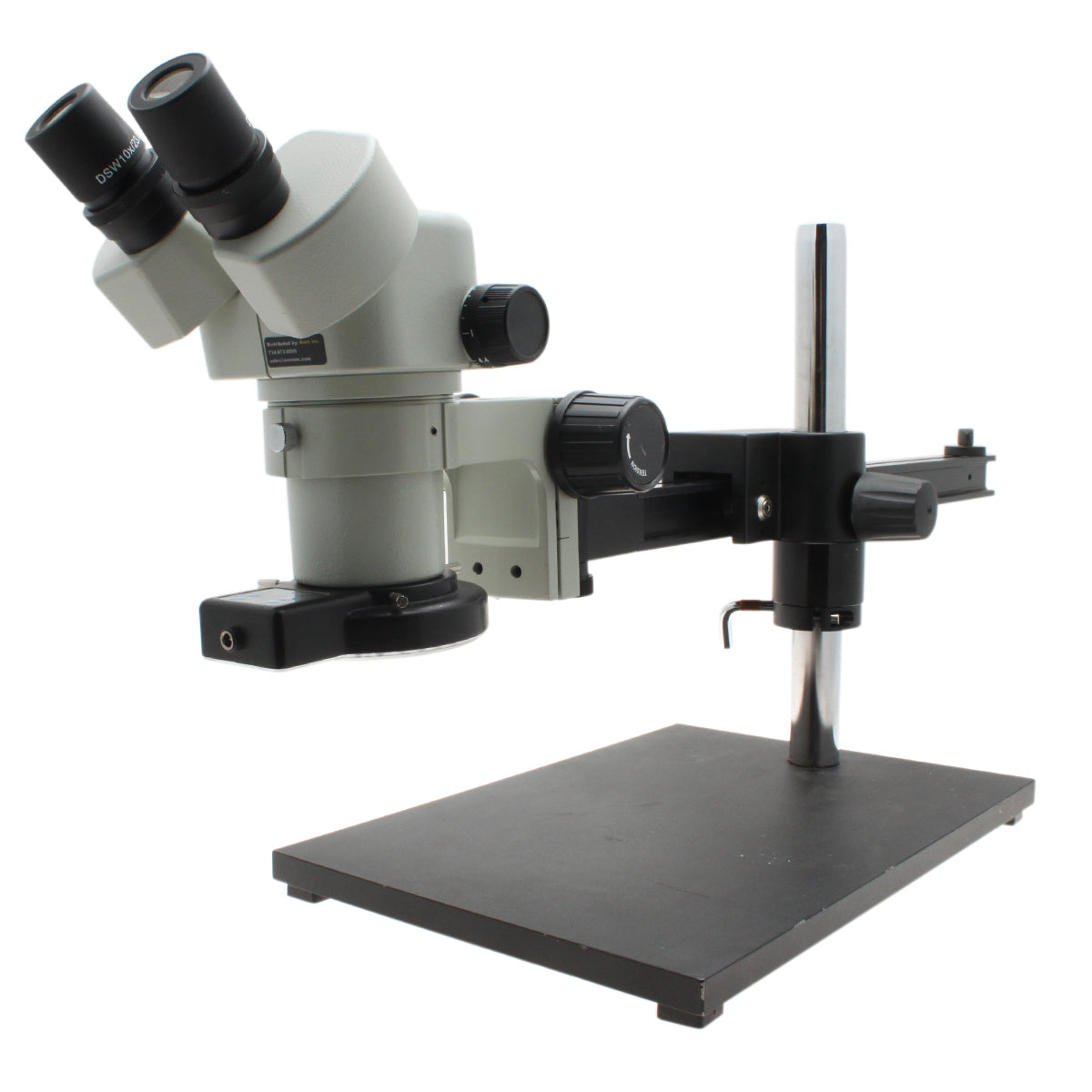 Stereo Zoom Binocular Microscope DSZ-70 [10x-70x] on Ultra Glide Boom ...