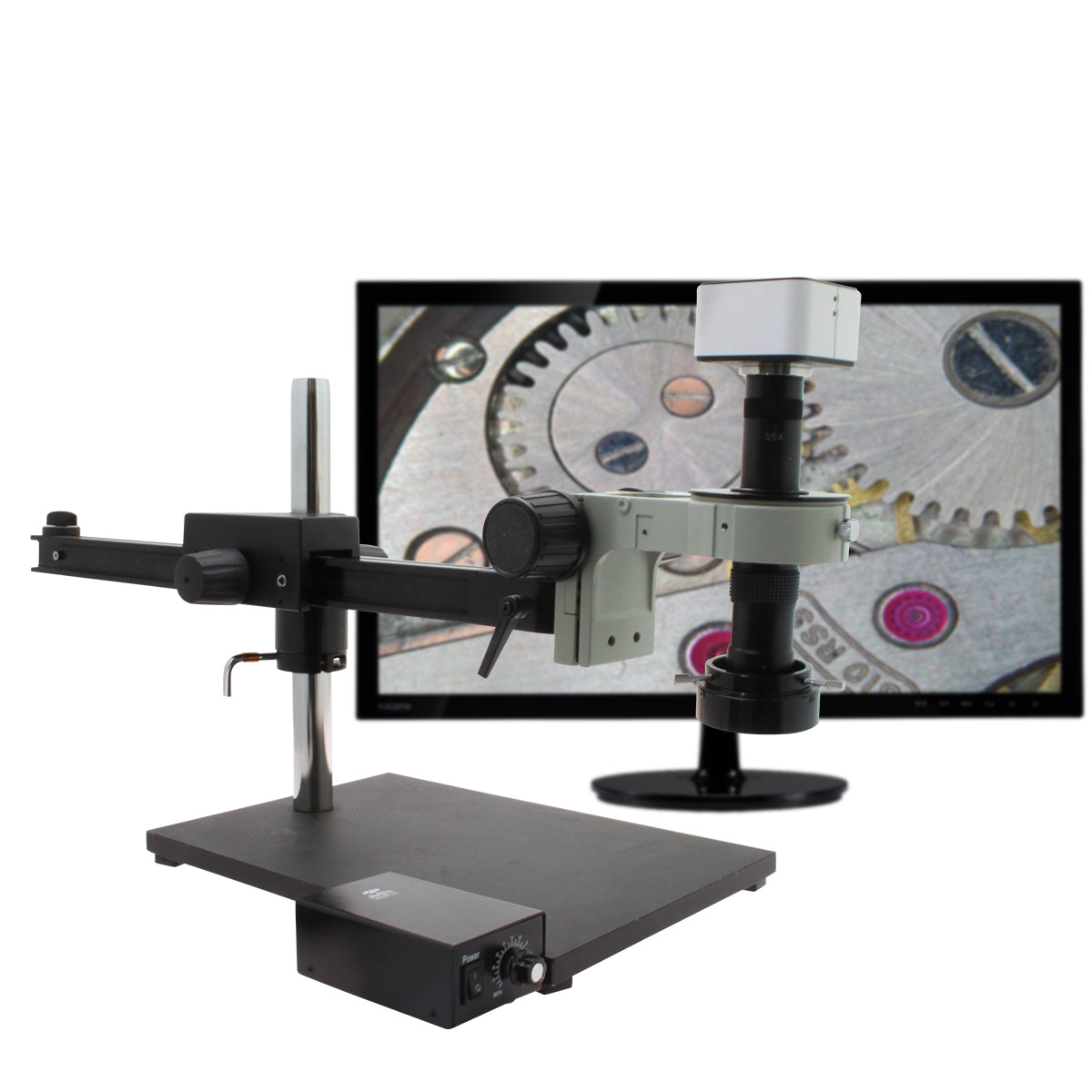Digital Microscope Mighty Cam USB [19x - 251x] with Ultra-Glide Arm St ...