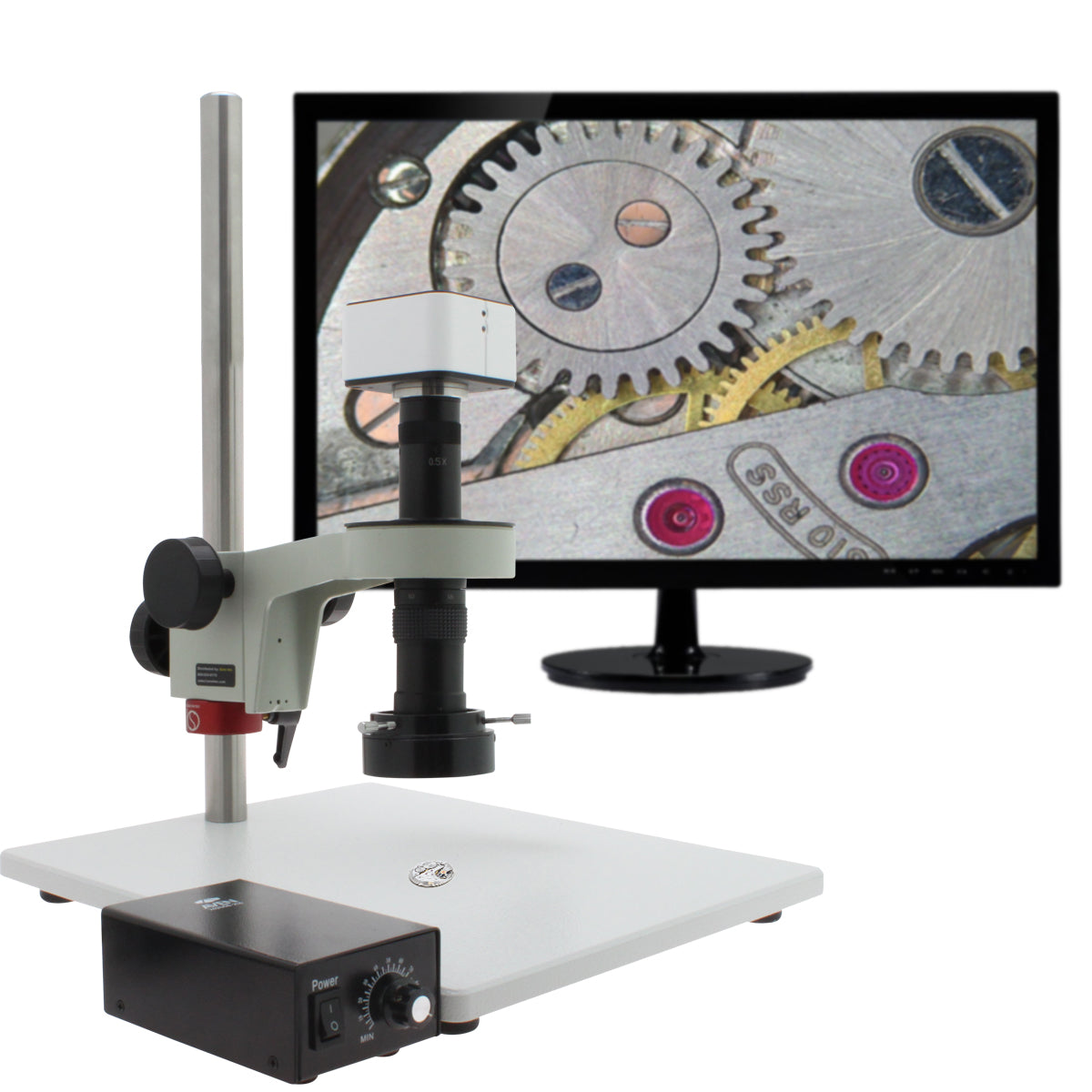 Digital Microscope Mighty Cam USB [19x - 251x] with Standard Post Stan ...