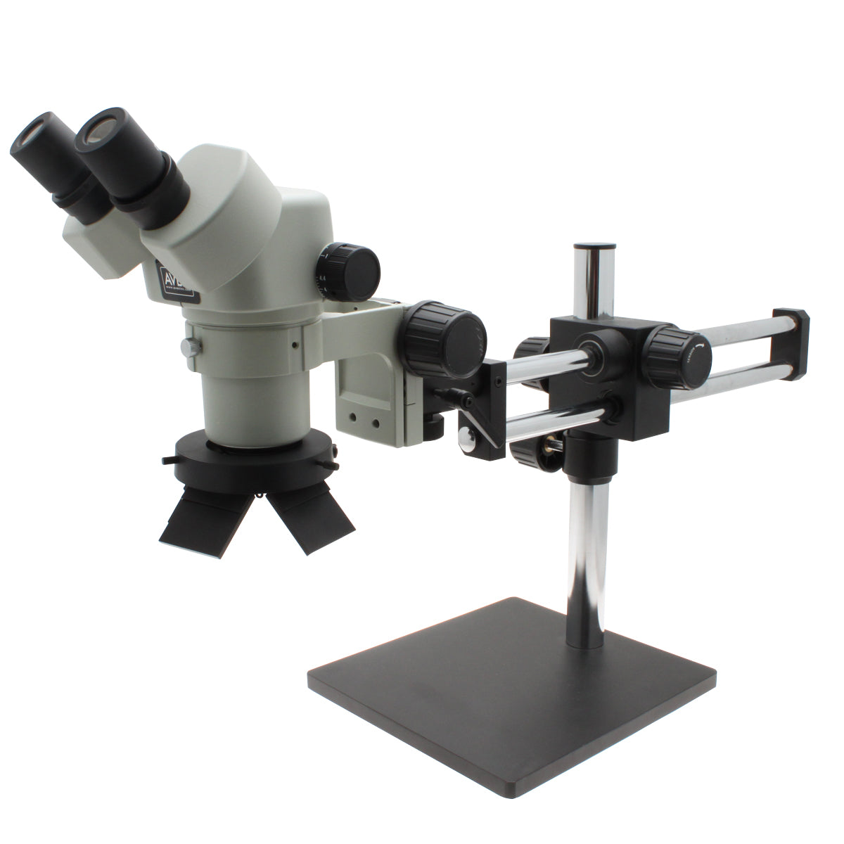 Stereo Zoom Binocular Micrscope SPZ-50 [6.75x-50x] on Double Arm Boom ...