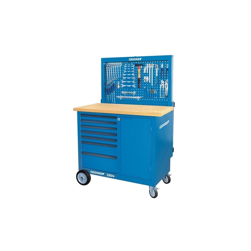 Gedore 6624450 Workbench With Rear Panel — starboardtechnology