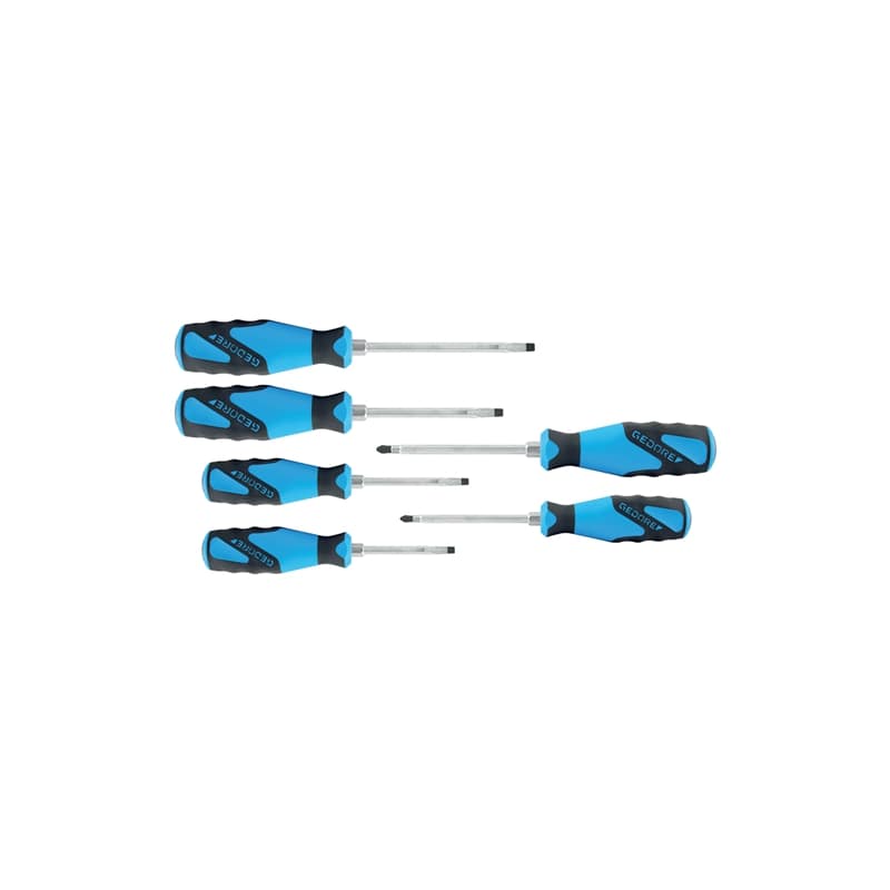 Gedore 1878743 3C-Screwdriver with striking cap set 6 pcs — starboardtechnology