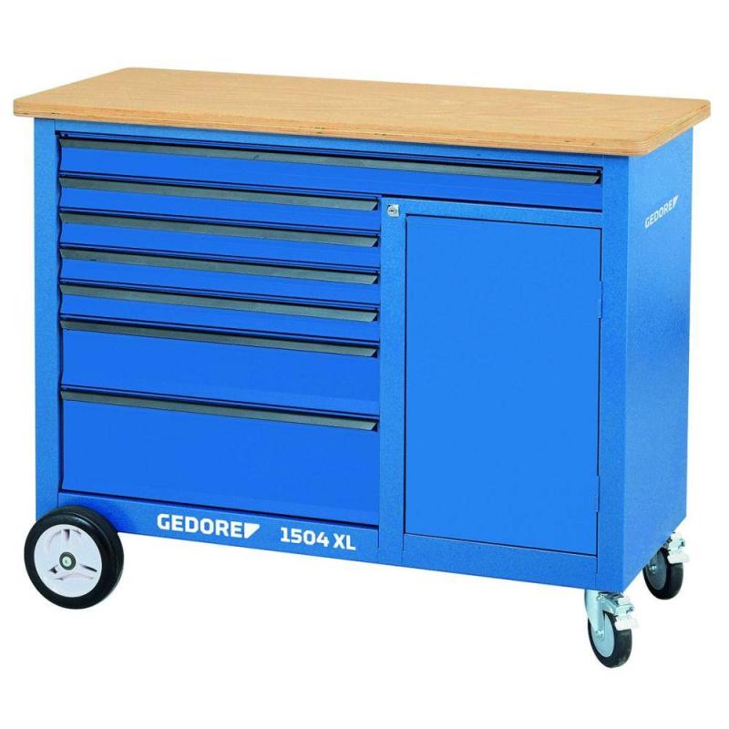 Gedore 1988468 Mobile workbench, 1.25 m wide — starboardtechnology