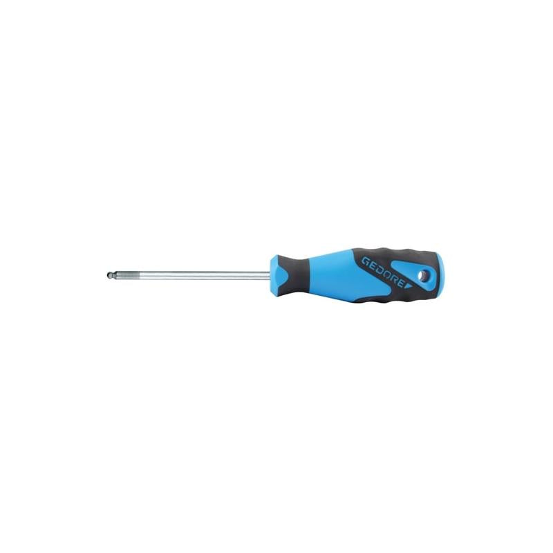 Gedore 6684860 3C-Screwdriver, Ball End, 6 mm — starboardtechnology