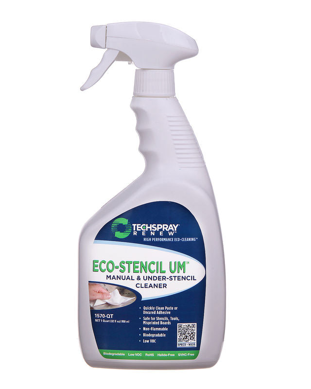 Techspray 1570-QT Techspray Renew Eco-Stencil UM Cleaner | 1 qt (Qty o ...