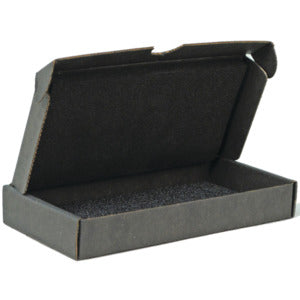 SMALL COMPONENT SHIPPER, BLACK FOAM TOP/BOTTOM, 7x3-1/2x1-25PK ...