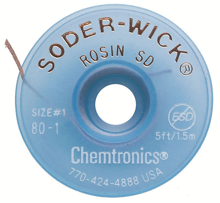 Chemtronics 80-1-5 Soder-Wick Rosin (Qty of 25) — starboardtechnology