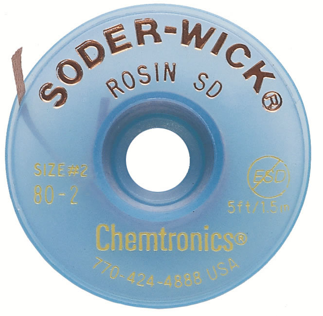 Chemtronics 80-2-10 Soder-Wick Rosin (Qty of 25) — starboardtechnology