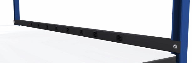 Production Basics 8326 15 AMP Power Rail for Workstations, 72"W ...