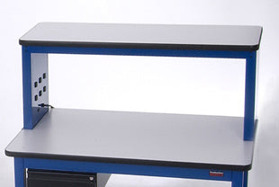 Production Basics 8473 RTW Series ESD-Safe Laminate Riser Shelf for Wo ...