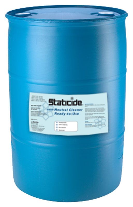 Staticide® Neutral Cleaner Ready to Use, 54-gallon drum ...