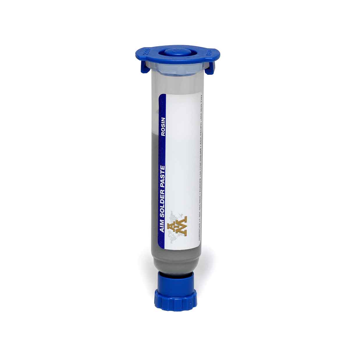 AIM RMA258-15R Solder Paste SN63/PB37-T5, 10cc Syringe (10 jars ...