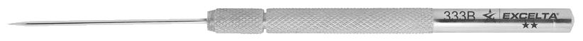 Excelta 333B Stainless Steel Probe with Knurled Handle & Serrated, Str ...