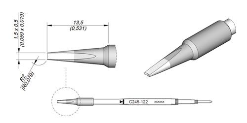 Cartridge Pin/Connect.1.5x0.5-10PK — starboardtechnology