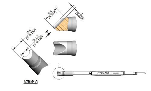 Cartridge Pin/Connector Ø 3.5-10PK — starboardtechnology