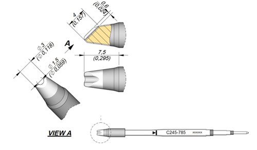 Cartridge Pin/Connector Ø 1.5-10PK — starboardtechnology