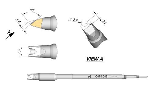 Cartridge Pin/Connector Ø 3.4-10PK — starboardtechnology