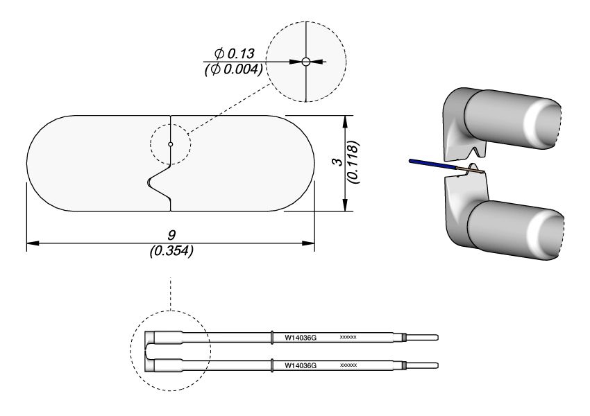 Cartridges W140 36G Ø0.13mm-10PK — starboardtechnology