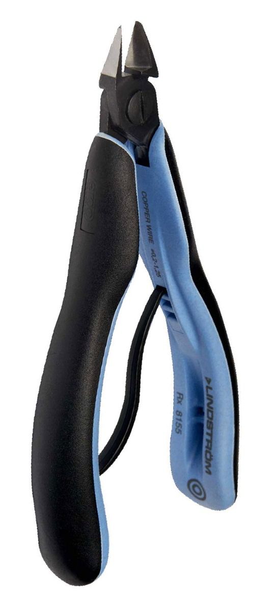 Lindstrom RX-8144 ESD-Safe Small Tapered Head Flush Cutter with ERGO&t ...