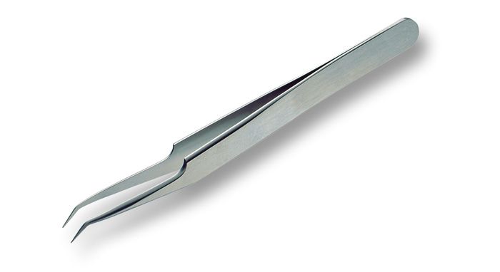 Lindstrom 5C-SA High Precision ESD-Safe Stainless Steel Tweezer with D ...