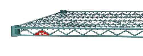 Metro 2448NK3 Super Erecta® Metroseal® Green Wire Shelf, 24" x ...