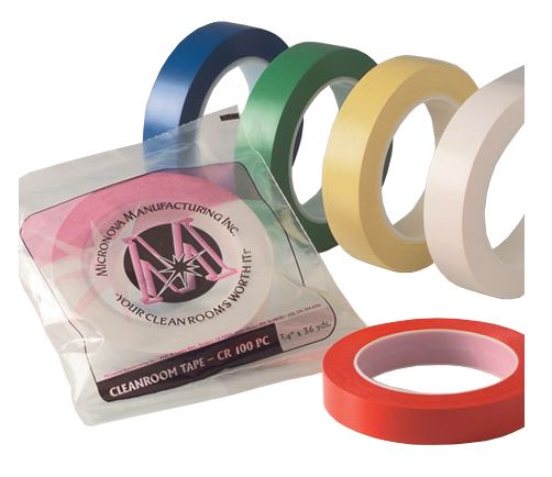 MicroNova CR100PC-2WH Vinyl Cleanroom Tape, White, 2" x 108' Roll ...
