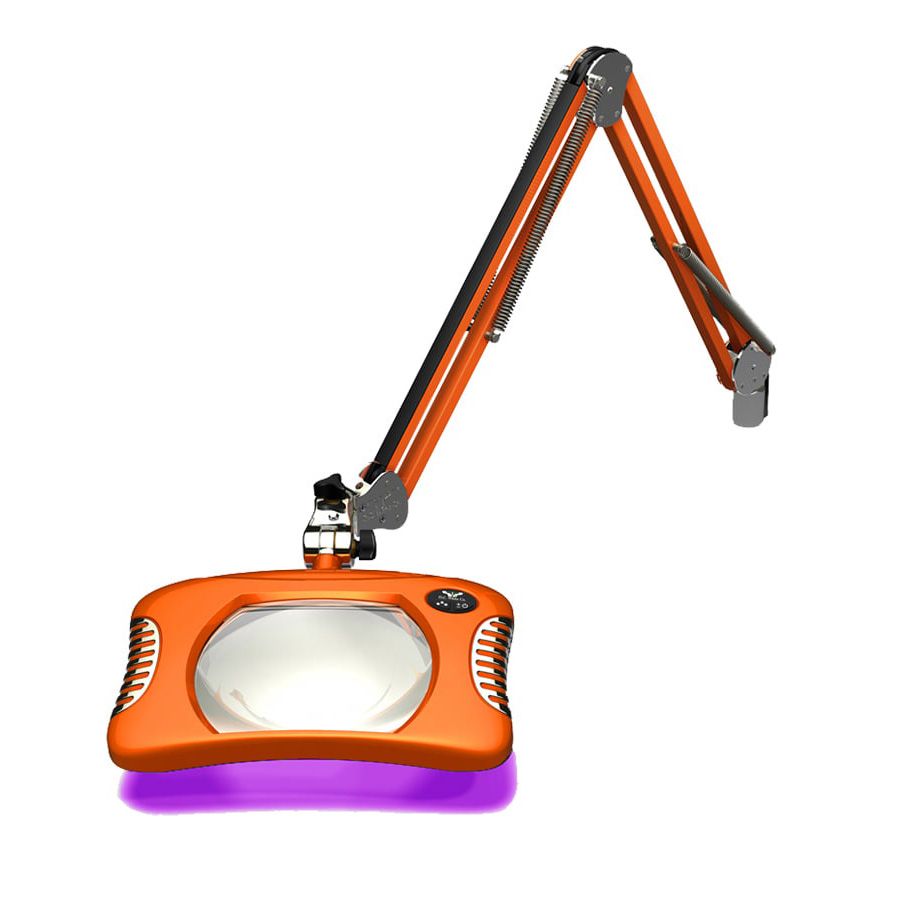 OC White 82400-4-UV-BO Green-Lite® Visible UV LED Magnifier with 5 ...