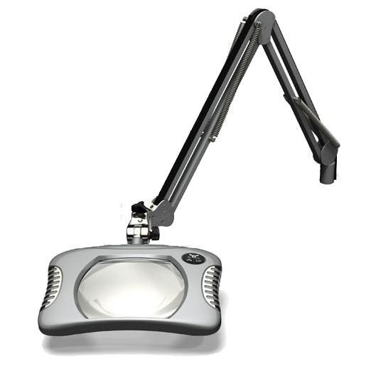 OC White 82600-4-S Green-Lite® LED Magnifier with 5.25" x 7" Recta ...