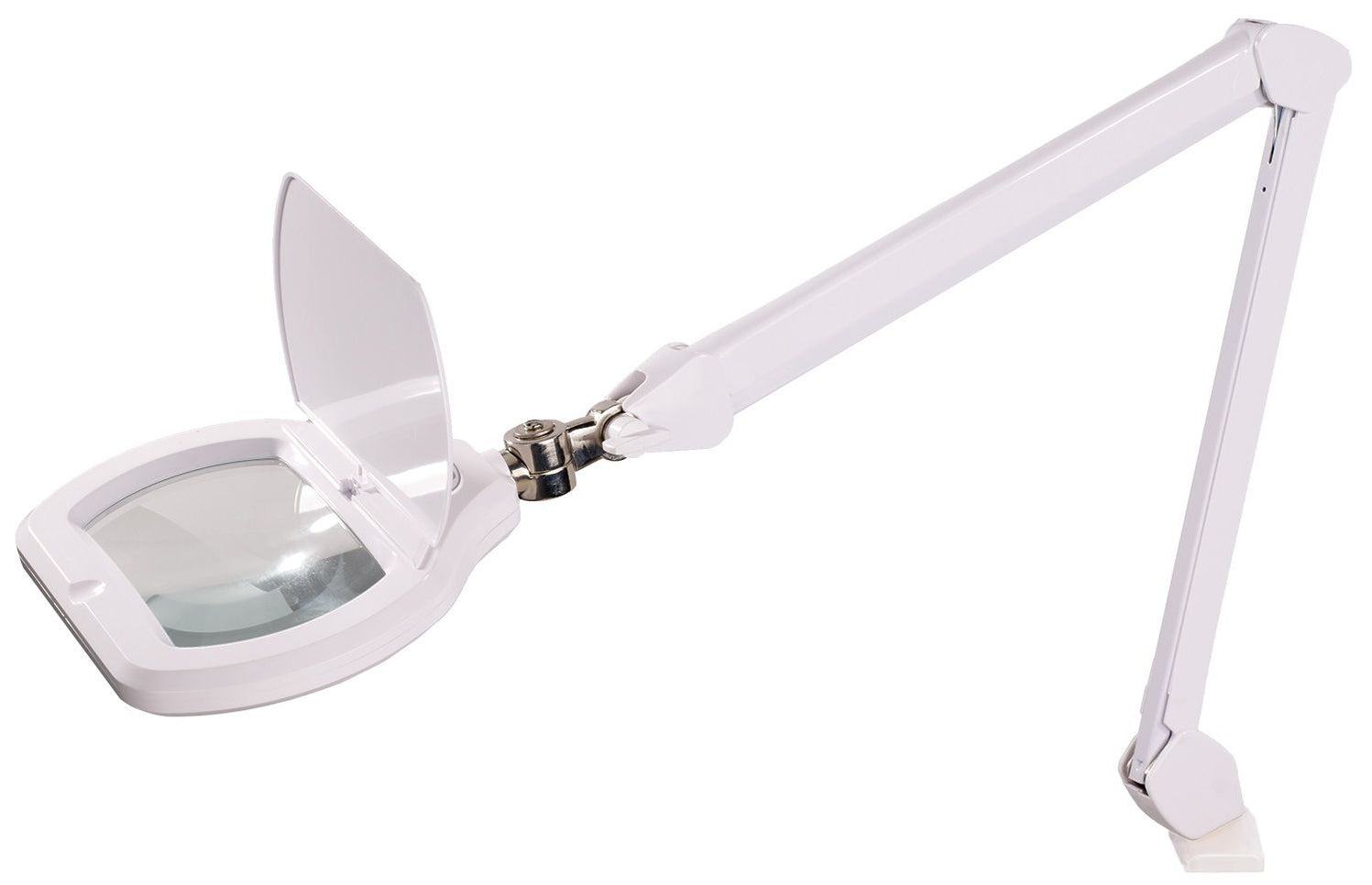 OC White ALREC-45-W Accu-Lite™ LED Magnifier with 6.85" Rectangl ...