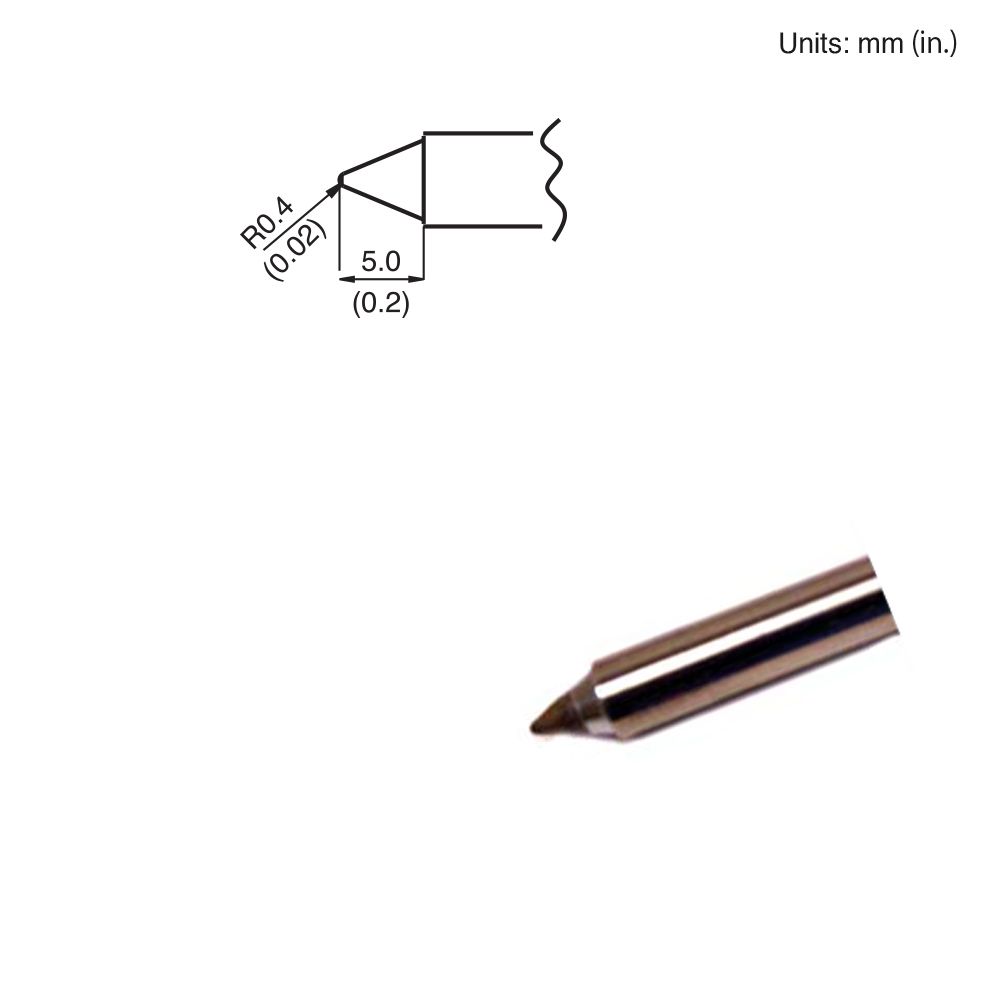 Hakko T15-B4 Conical Tip Soldering Tip — starboardtechnology