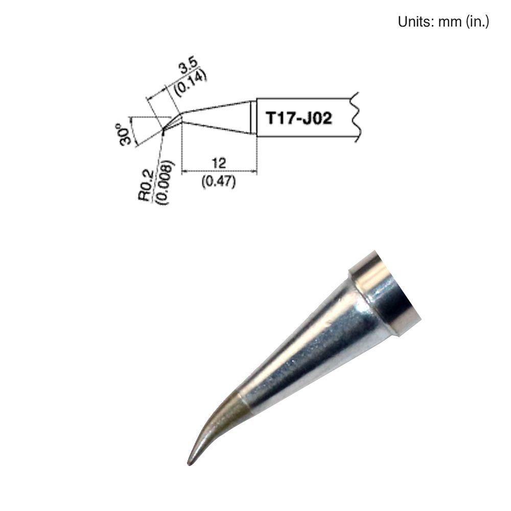 Hakko T17-J02 Soldering Tip — starboardtechnology
