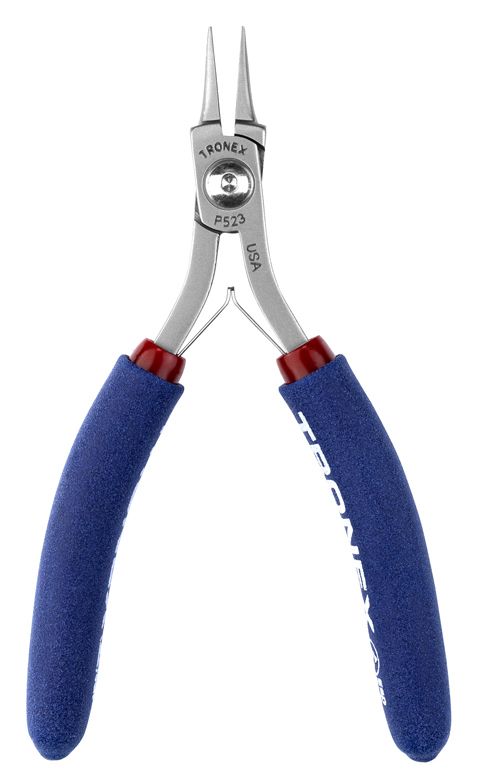 Tronex P523 Needle Nose Pliers with Short, Smooth Jaw, 4.90" OAL ...
